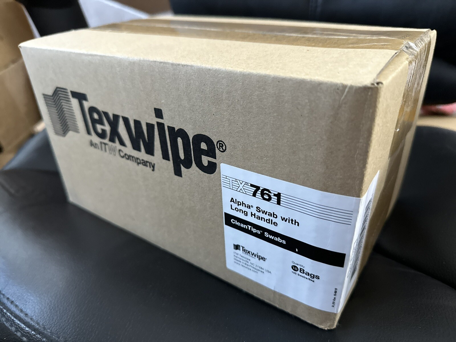 1,000 swabs 10 bags/100 Swabs Texwipe Alpha Swab Long Handle TX761 ...