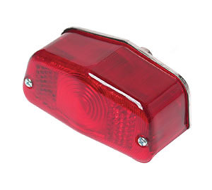 New Motorcycle Universal Lucas Rear Tail Light Complete Unit | eBay