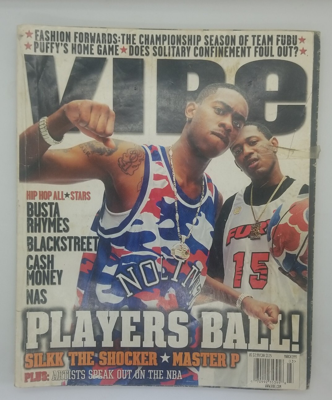 Vibe Magazine SILKK THE SHOCKER MASTER P Nas Cash Money Blackstreet ...