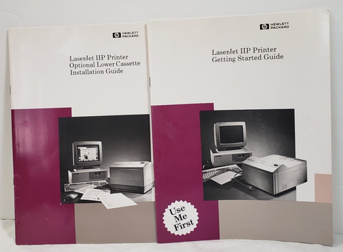 HP Hewlett Packard LaserJet IIP Printer OLC Installation+ Getting ...