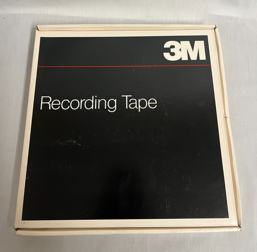 3M 996 Audio Mastering Tape 1/2” X 2500ft ~ NEW OPEN BOX | eBay