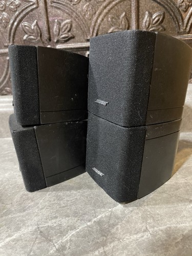 Set of Bose Single Cube Speakers Acoustimass Mountable Satellite ...