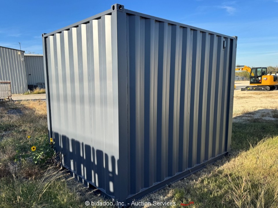 Aboss 11' Shipping Storage Container Guard Yard Shack w/Side Window ...