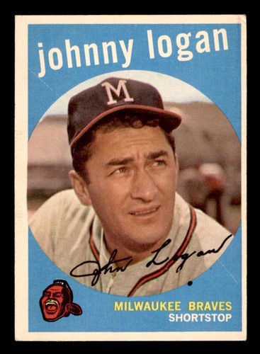 1959 Topps Baseball #225 Johnny Logan VG/EX *e1 | eBay
