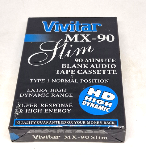 VIVITAR MX-90 Blank Audio Cassette Tape ( Sealed) NEW | eBay UK