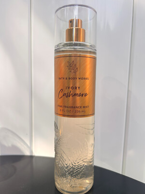 Bath & Body Works Ivory Cashmere Fine Fragrance Body Mist 8fl/236mL | eBay