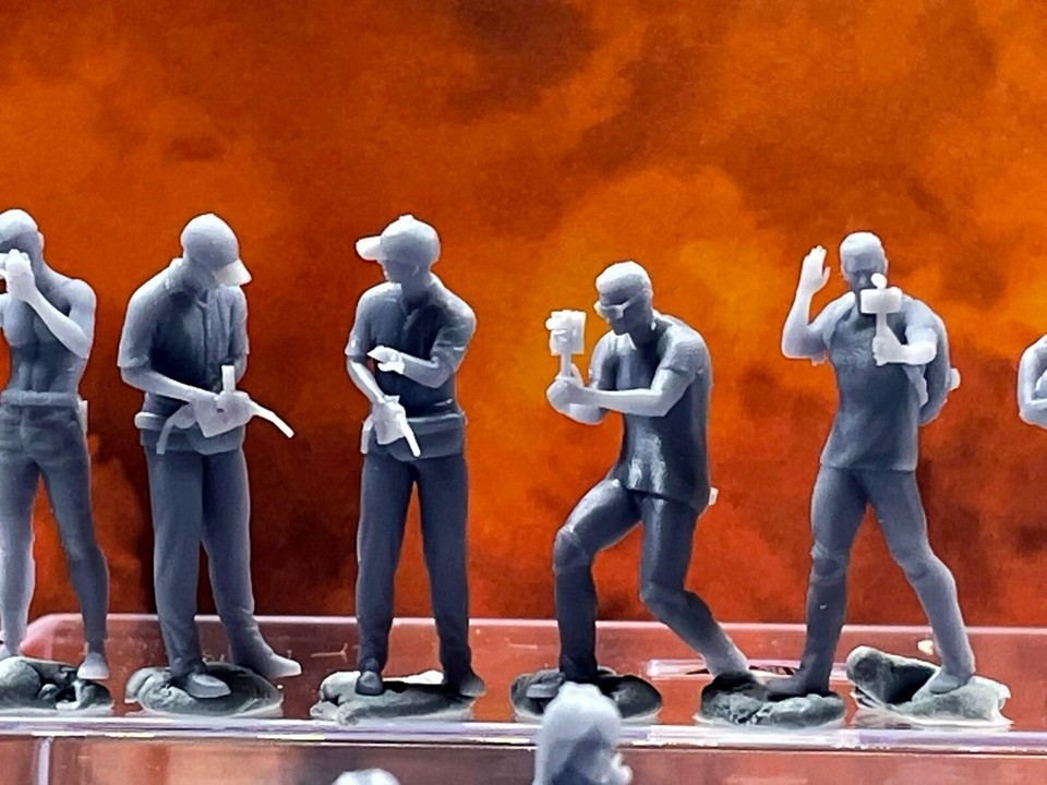1:64 Figures - For Dioramas Miniature Figures 164 Fig Lot 554 | eBay