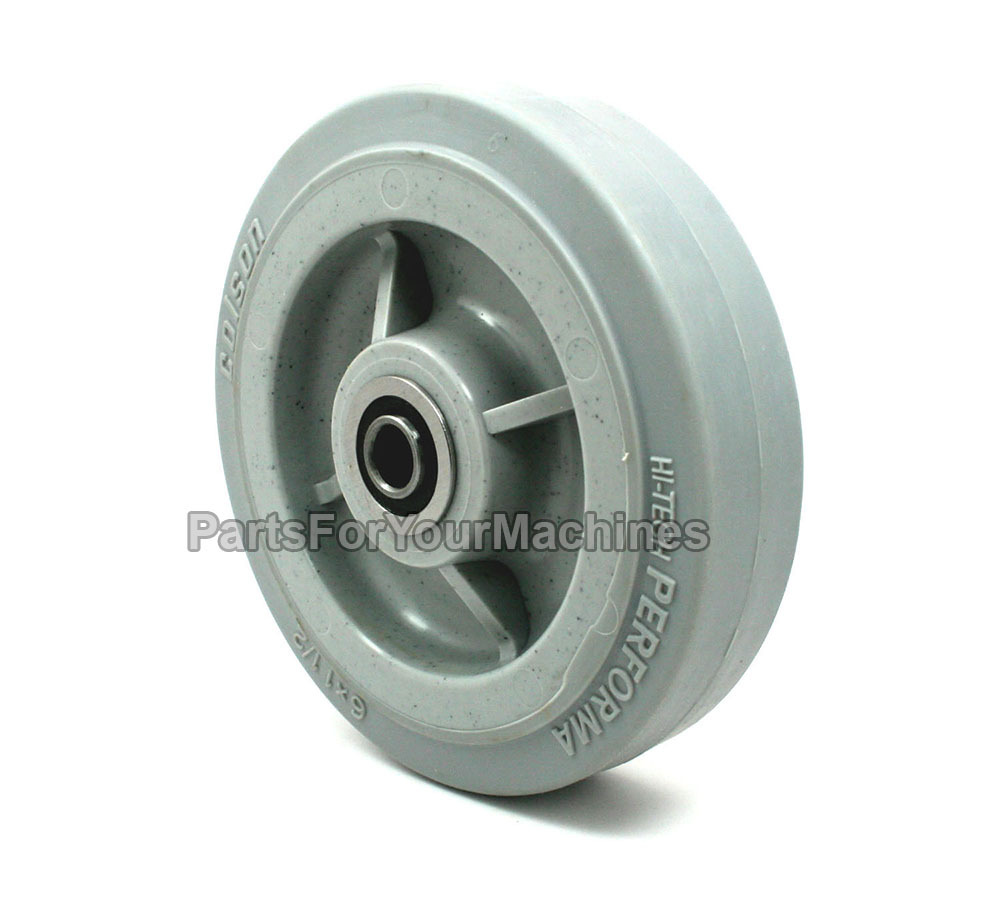 NON MARKING WHEEL BY COLSON, 6" x 1-1/2", 3/8" CENTER, MANY PROJECTS | eBay