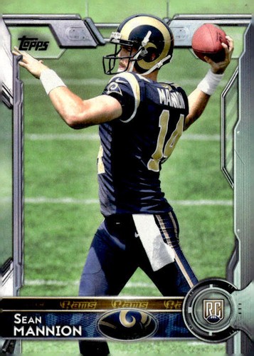 2015 Topps #499 Sean Mannion Rookie St. Louis Rams | eBay