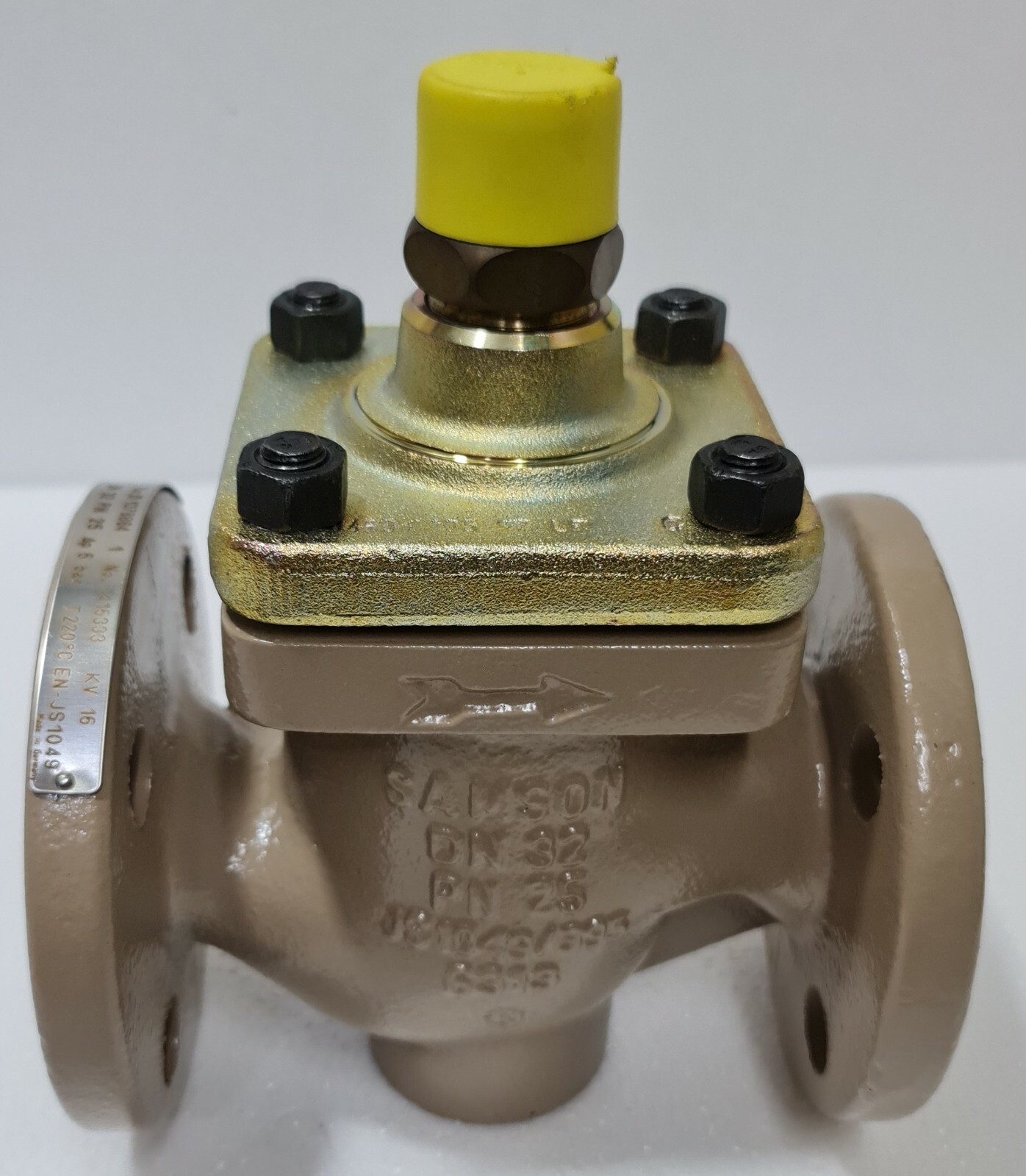 SAMSON EN-JS1049/395 TEMPERATURE REGULATOR VALVE DN 32 PN 25 1415333 | eBay