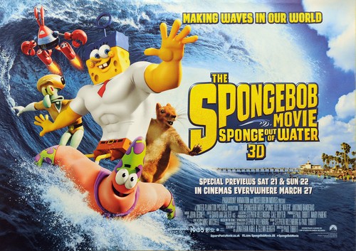 Spongebob Movie 2 Sponge Out Of Water Poster