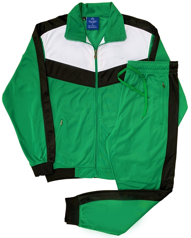 Men's Tracksuit Climate Track Jacket & Track Pants Jogger Matching Full ...