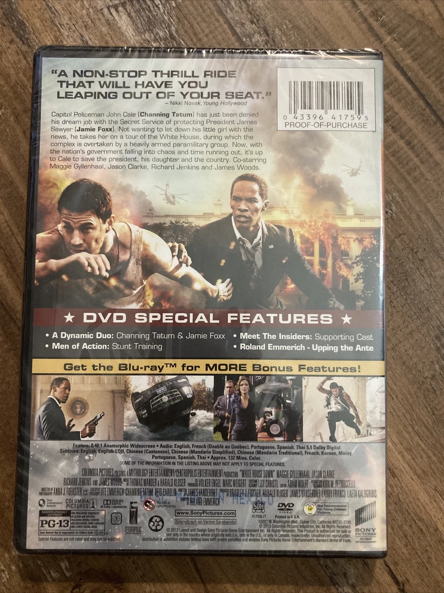 White House Down Dvd Label