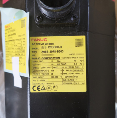 Fanuc A06B-2078-B003 AC SERVO MOTOR | eBay