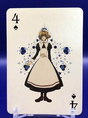 Sakura Tsubasa CHRoNiCLE Playing Cards Animage 2006 Spade 4 | eBay
