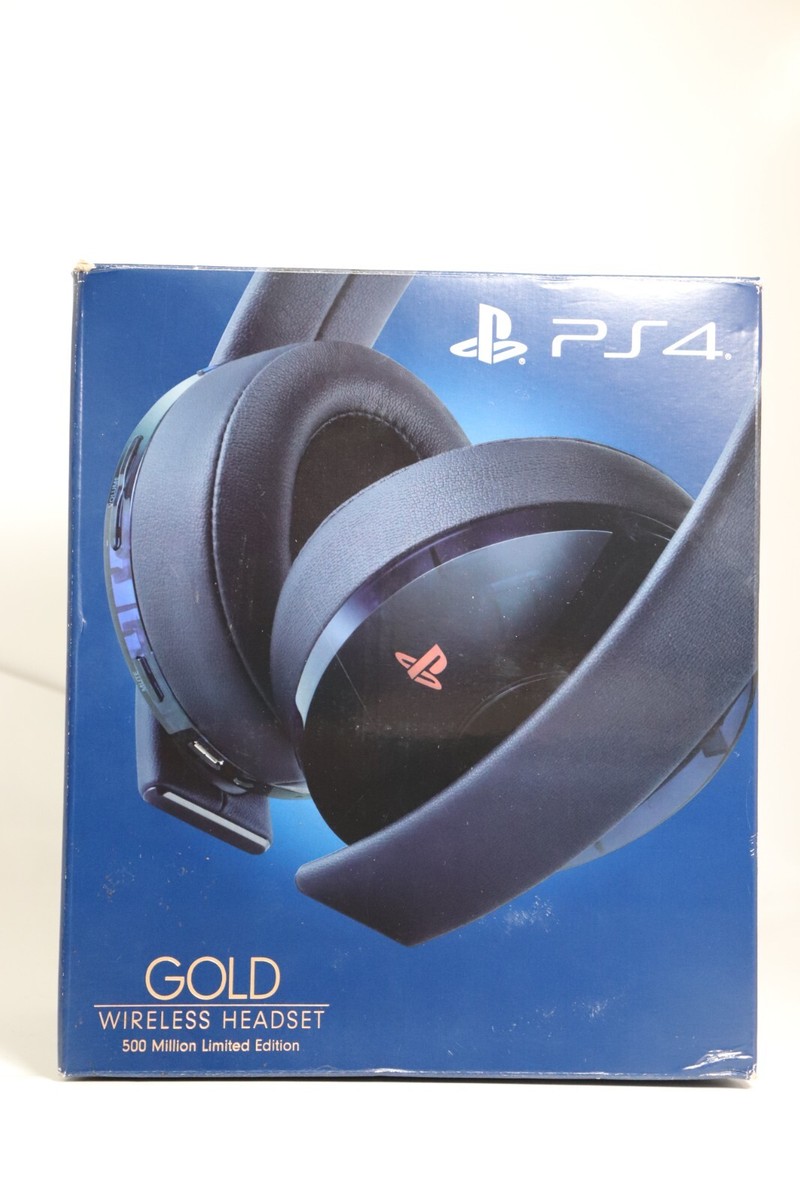 Playstation 4 Gold Headset