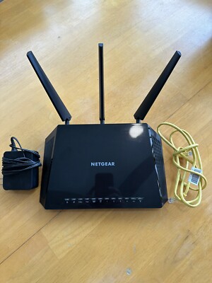 NETGEAR Nighthawk R7350 2400 Mbps 4-Port Wireless Router (R7350100NAS ...