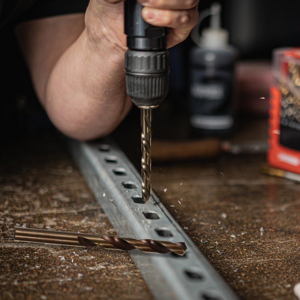 15pcs Drill Bit Set Cobalt Drill Bit Set for Stainless Steel Hardened ...