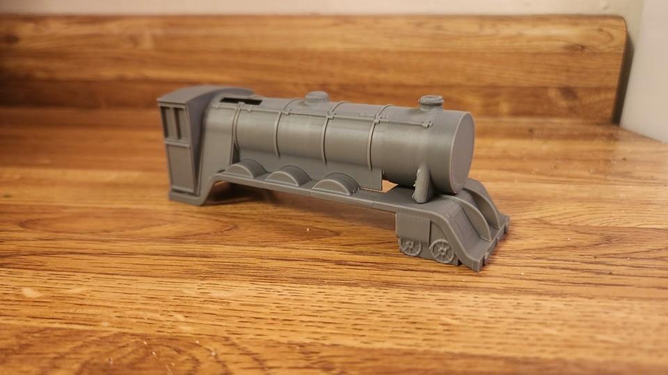 CUSTOM Trackmaster GORDON 3d Printed Shell Thomas Train Plarail ...