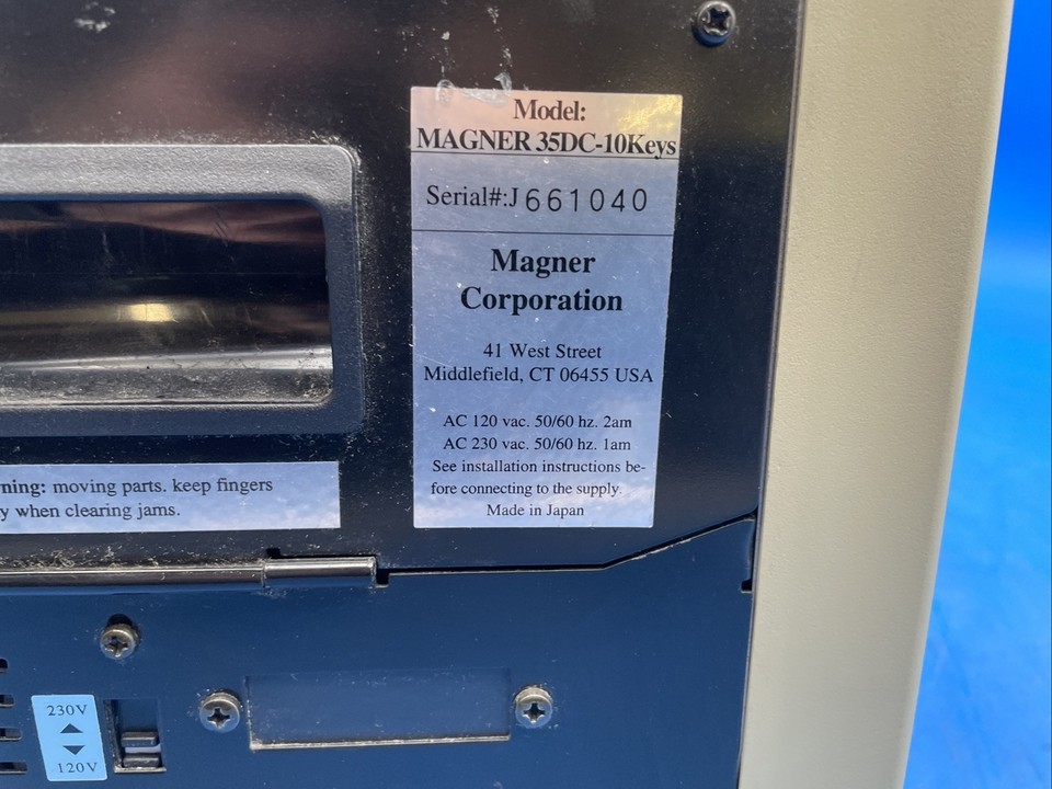 Magner 35DC-10 keys highspeed Cash Banknote Counter | eBay