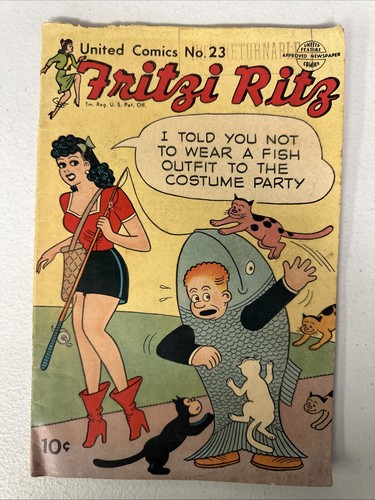 United Comics #23 1952 Early Peanuts In Comics Golden Age 1st Print ...