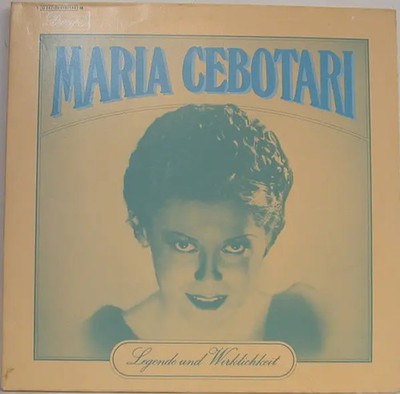 Maria Cebotari Das Maria Cebotari Album (Legende Und Wirklichkeit ...