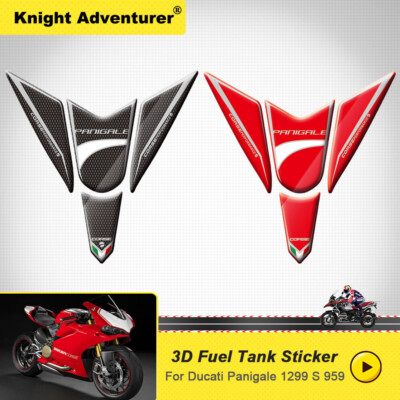For 2015-2016 Ducati Panigale 1299 S 959 Fuel Tank Pad Decal Sticker ...