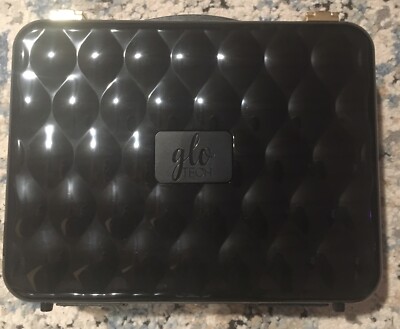 Glo Tech Beauty Case With LED Mirror Black | eBay