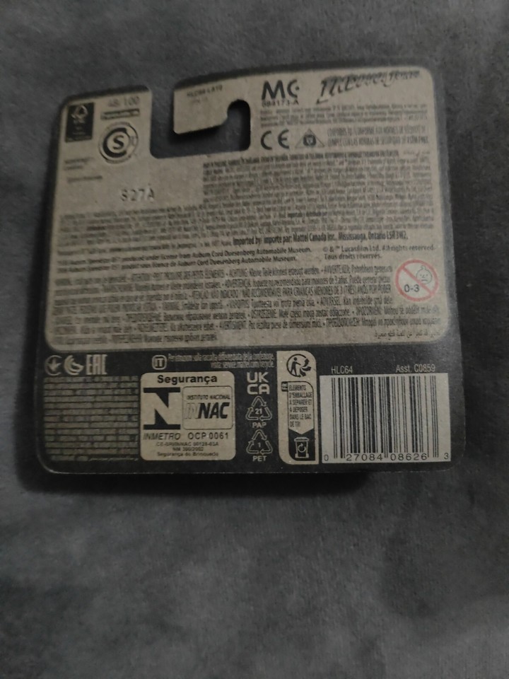 Matchbox Indiana Jones 1936 Auburn Speedster 851 | eBay UK