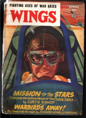 PULP: WINGS PULP-SPRG 1946-FICTION HOUSE-WWII ACTION! G/VG | eBay