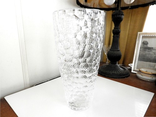 Vera Wang / Wedgwood Crystal SEQUIN 11" Vase - NEW! | eBay