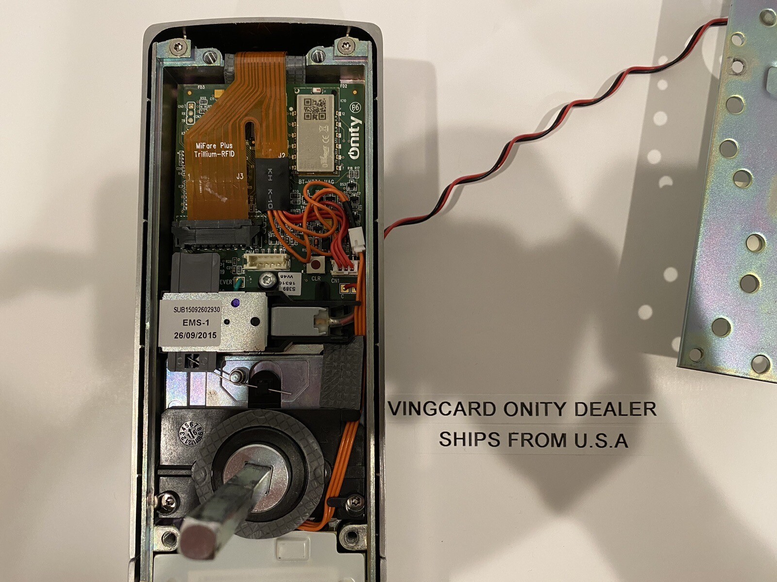 ONITY TRILLIUM LOCK RFID 626 ANSI CHROME FINISH WITH BLUETOOTH BOARD ...