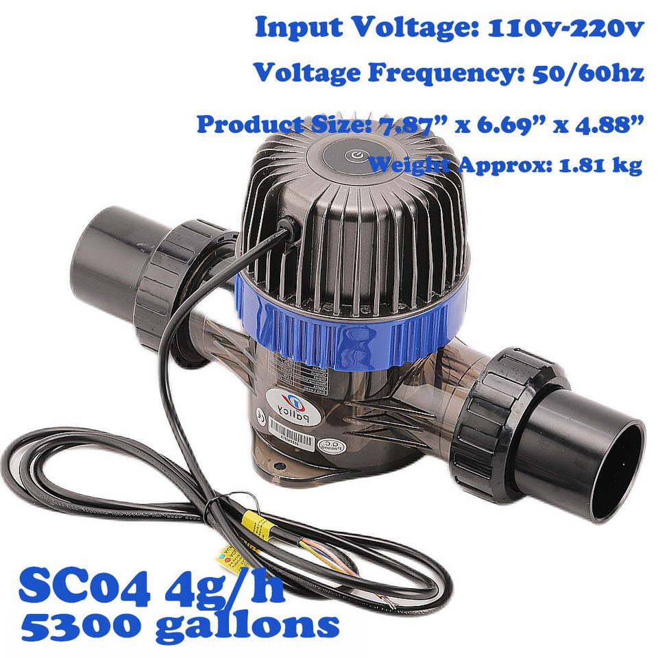 55000 Gallon - Complete Salt Chlorinator System for Above Ground Pools ...