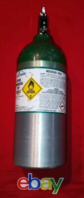 LINDE size C oxygen tank Aluminum EMPTY cylinder 248 LITERS GREAT ...