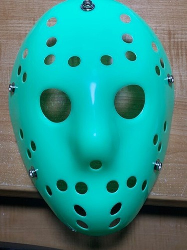 Jason Voorhees Light Green Mask - Use It For Dress Up - Halloween ...