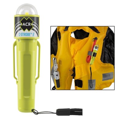 ACR C-STROBE LED LIFE JACKET EMER SIGNAL W/CLIP "Free Shipping" | eBay