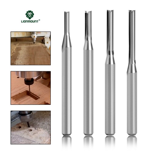 Straight Router Bits Narrow Groove Cutter Engraving Bit 1/8 Shank | eBay