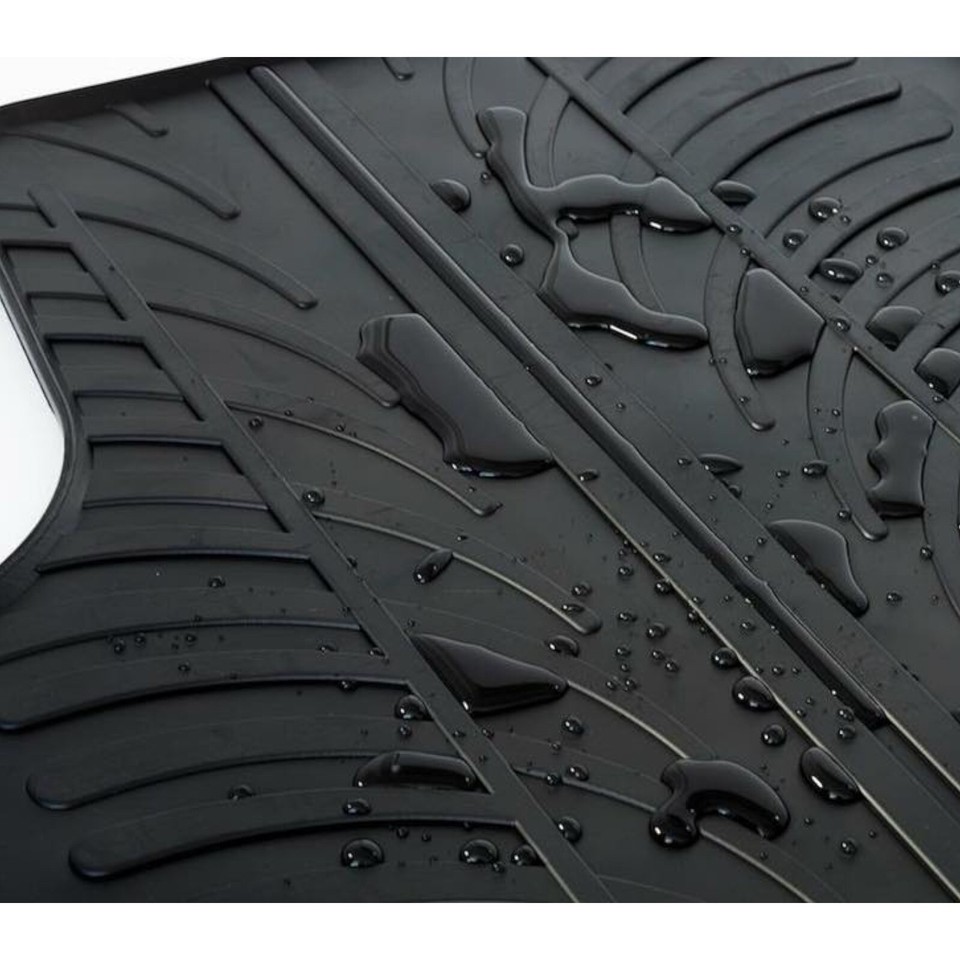 Rubber Car Floor Mats For Porsche Cayenne All Weather Heavy Duty Auto ...