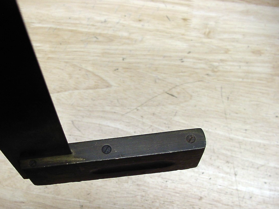 2 Antique Stanley Wood & Brass 6" Try Squares,SW & Pat.12-29-96,& BONUS ...