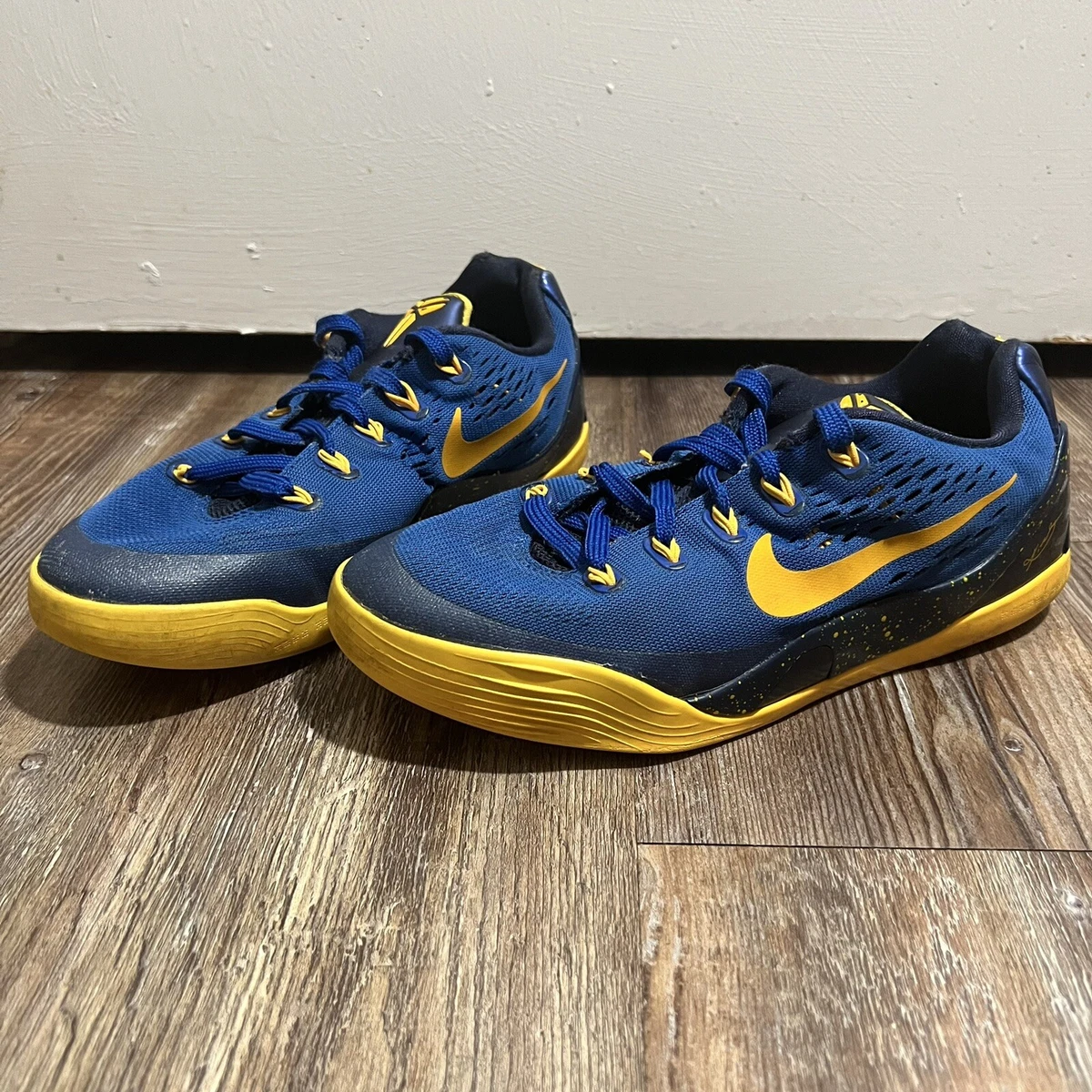 Kobe 9 Blue And Gold