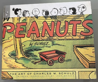 Peanuts The Art of Charles M. Schultz Book 2001 Vintage Stamped Signed ...