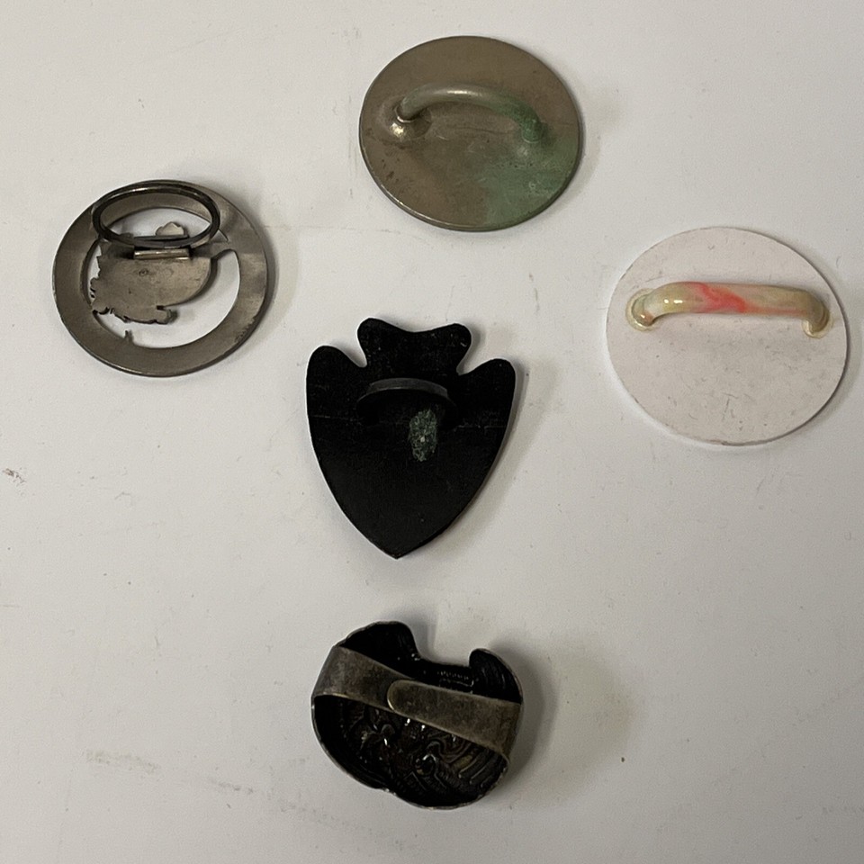 Vintage Lot Of 5 Boy Scouts Neckerchief Slides 1960’s All NM | eBay