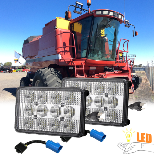 FOR Case IH Header Cab Light LED Kit 2144 2166 2188 2366 2388 2588 etc ...