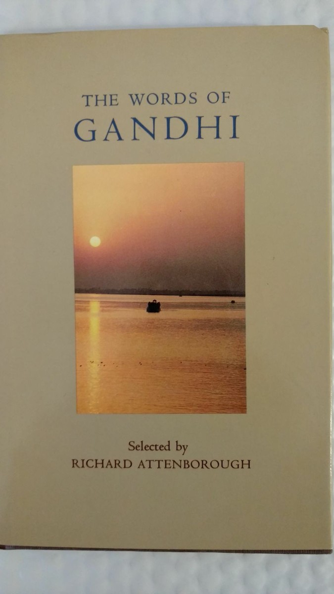 The Words Of Gandhi Book