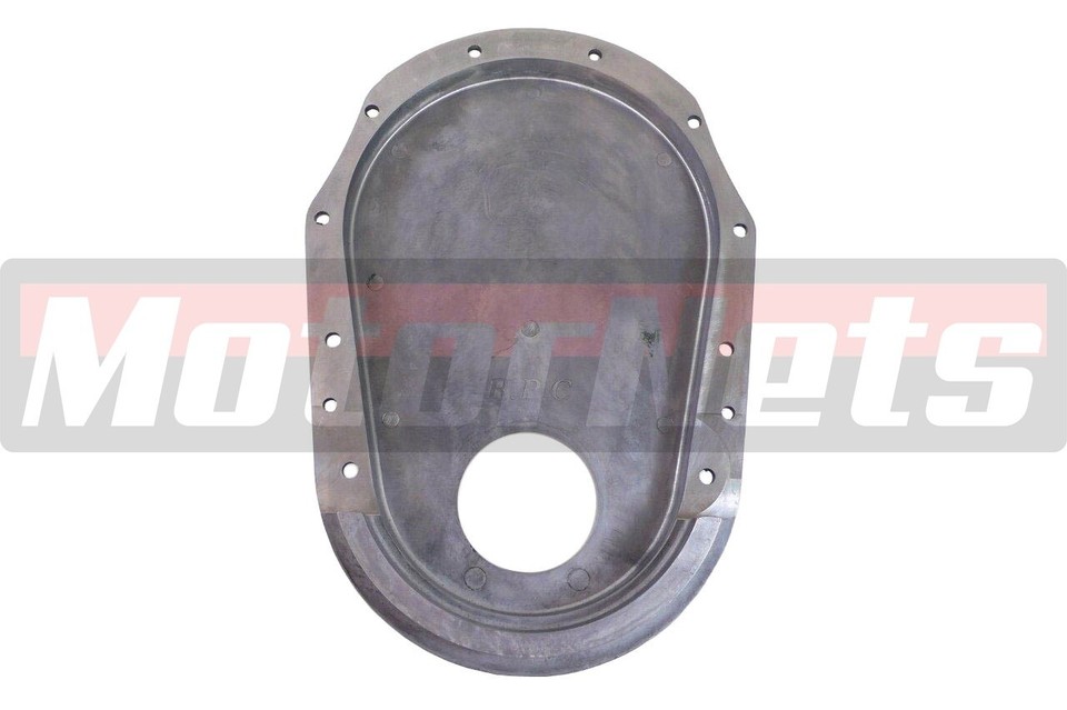 Big Block BBC Chevy Polish Aluminum Timing Chain Cover Mark V 5 454-502 ...