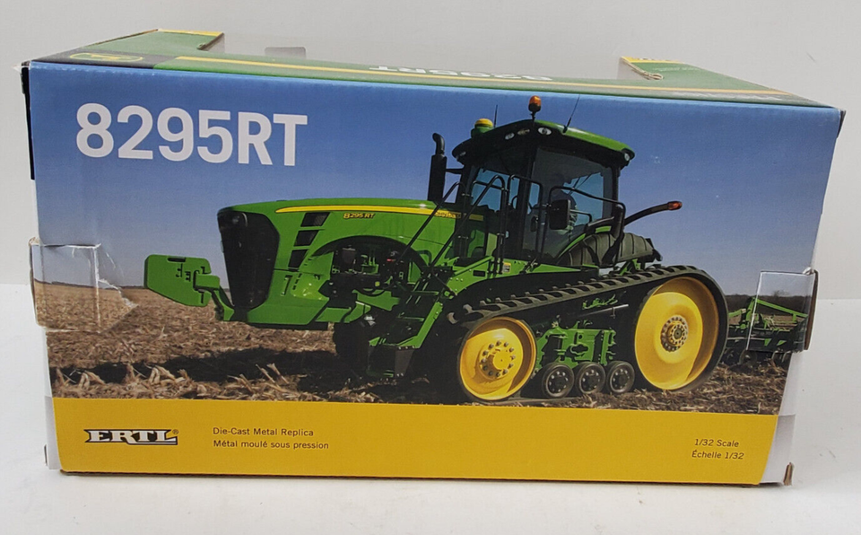 1/32 John Deere 8295RT Track Tractor Prestige Collection Die-Cast Ertl ...