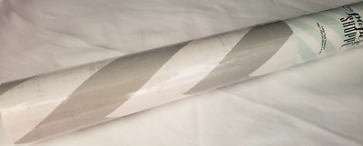 The Paperie Shoppe by The Paper Studio LARGE GREY CHEVRON Paper Roll - 20 Feet | eBay