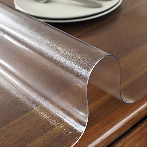 Custom 1.5mm Thick Frosted Table Cover Protector 24 X 48 Inch ...