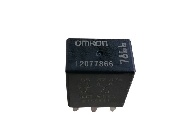 2 Omron GM Relays 12077866 Fuel Pump Daytime DRL Fan Lock 7866tested ...