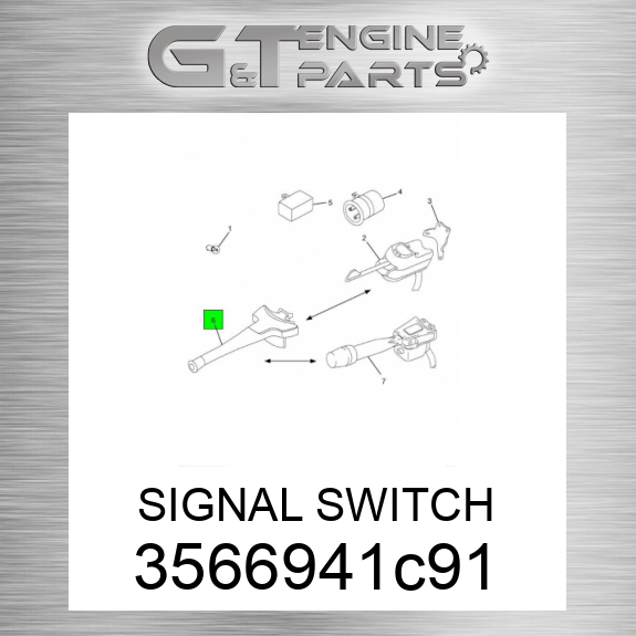 3566941C91 SIGNAL SWITCH fits INTERNATIONAL TRUCK (New OEM) | eBay